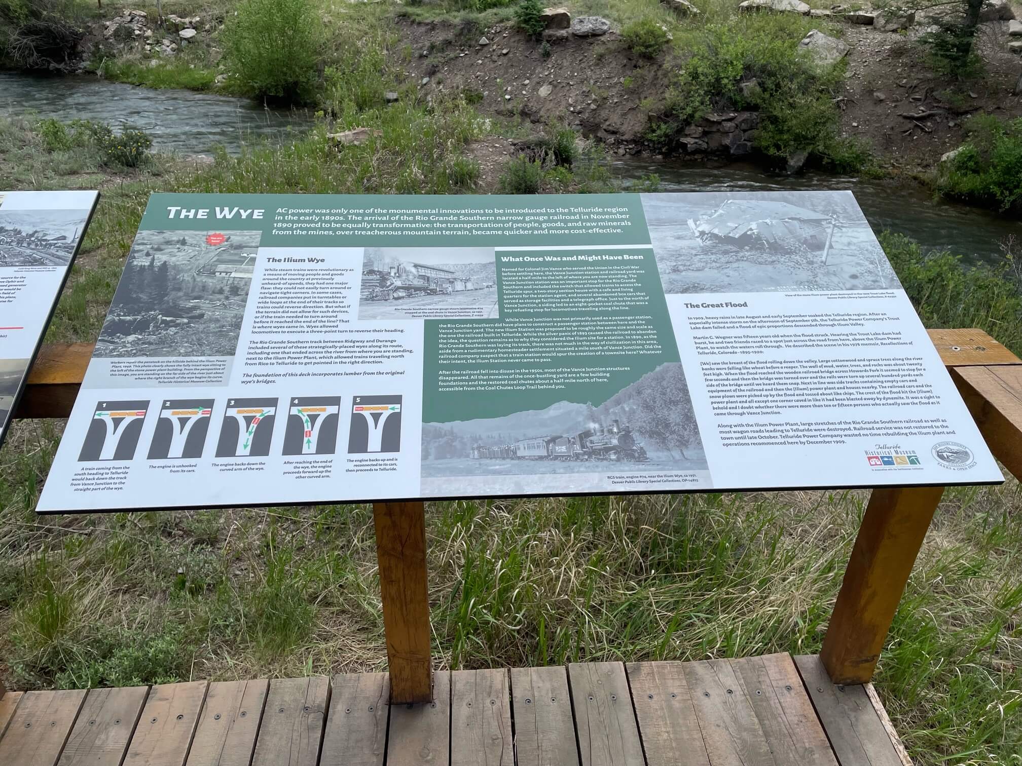 New historic interpretive signs installed – Keystone Gorge Loop Trail ...